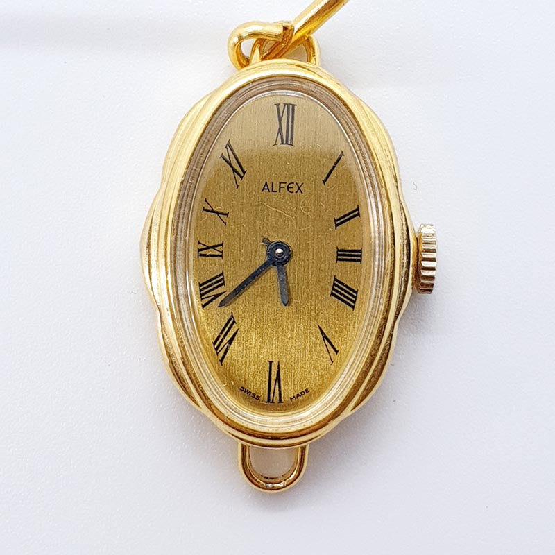 Swiss Made 17 Jewels Alfex Watch for Parts & Repair - NOT WORKING – Vintage Radar