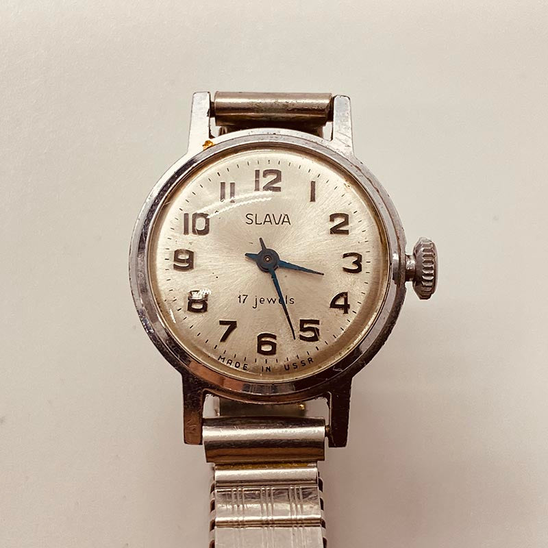 Slava 17 Jewels Made in USSR Watch for Parts & Repair - NOT WORKING – Vintage Radar