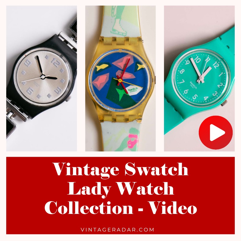 Vintage Swatch Lady Watch Collection - Video – Vintage Radar