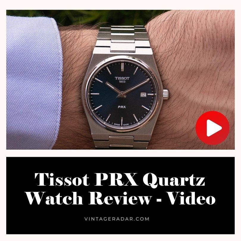 Tissot PRX Quartz Watch Review - Video – Vintage Radar