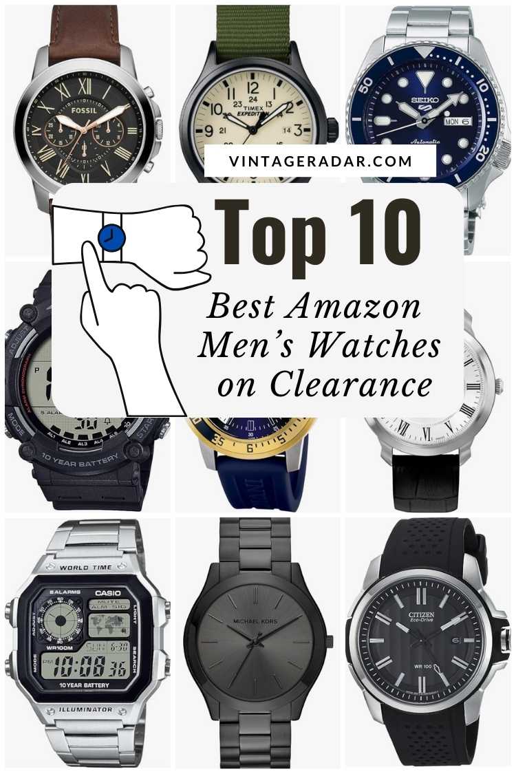 10 Best Amazon Men's Watches on Clearance | Mens Watches on Sale ...