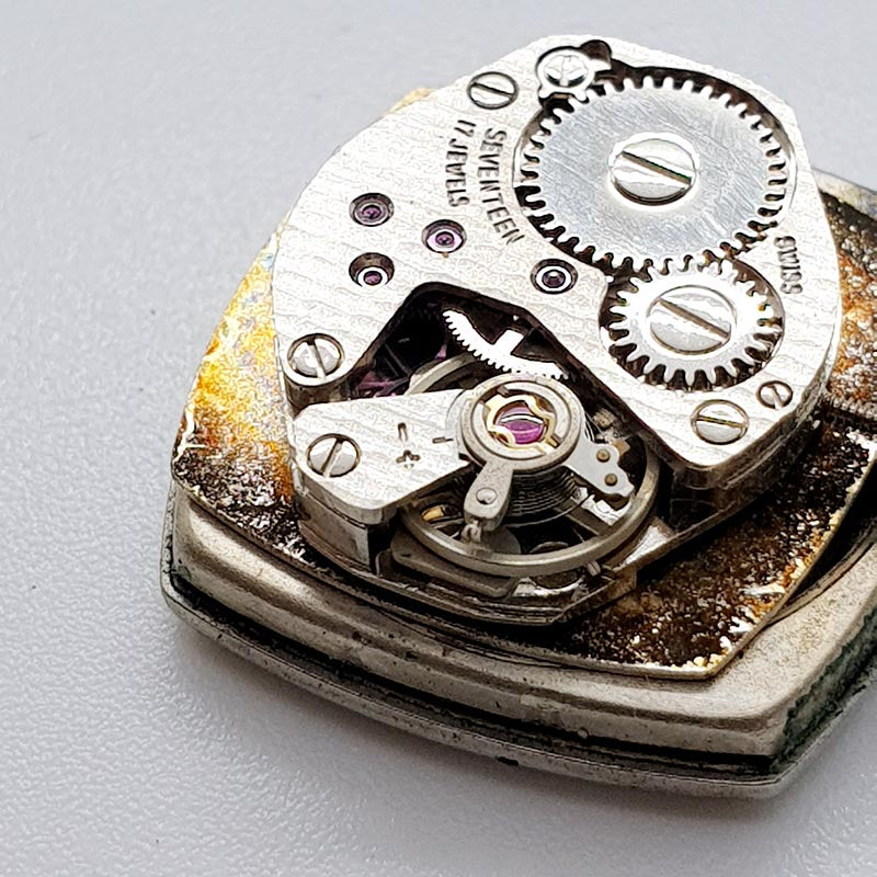 Gruen Geneve Incabloc Swiss Made 17 Jewels Watch for Parts & Repair ...