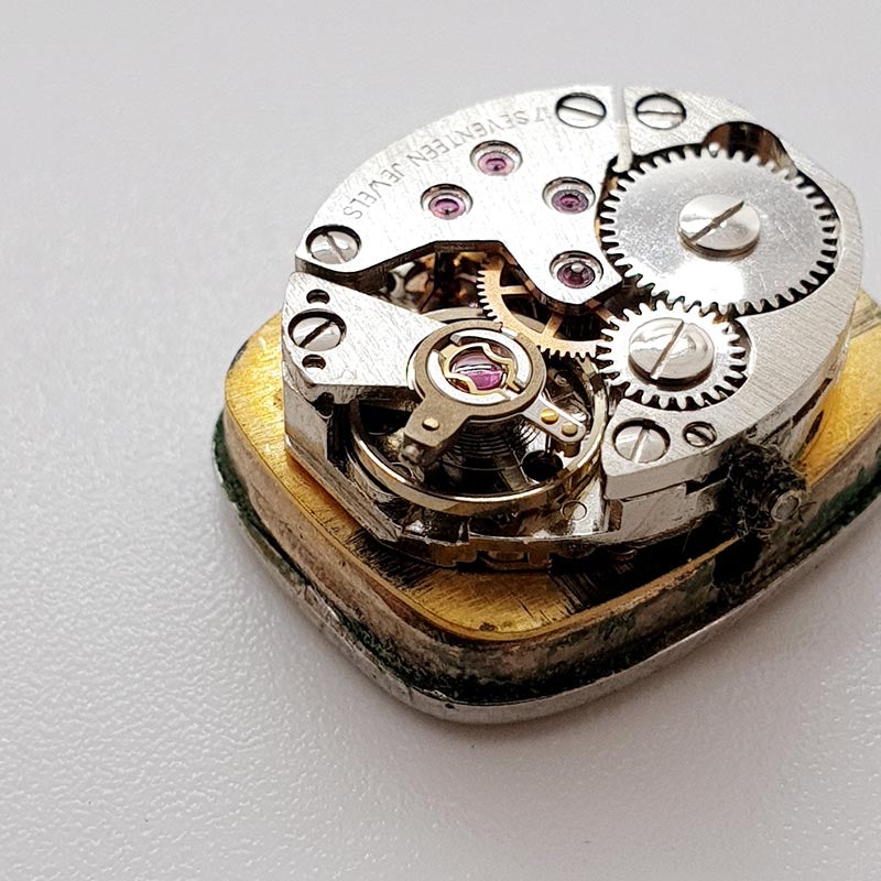Perfex 17 Jewels Mechanical Watch for Parts & Repair - NOT WORKING ...