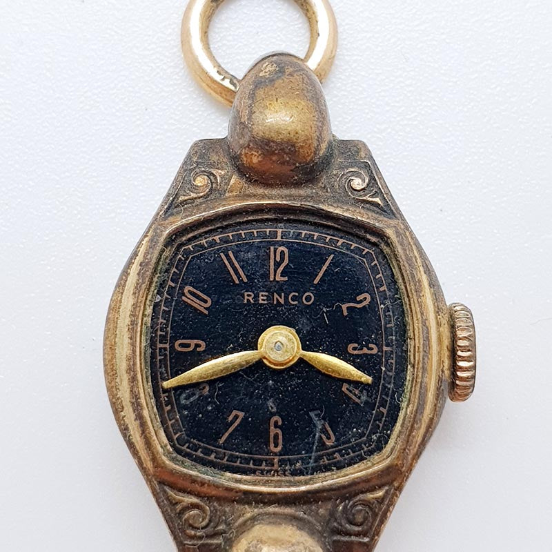 1940s Art Deco Renco Swiss Made 7 Jewels Watch for Parts & Repair ...