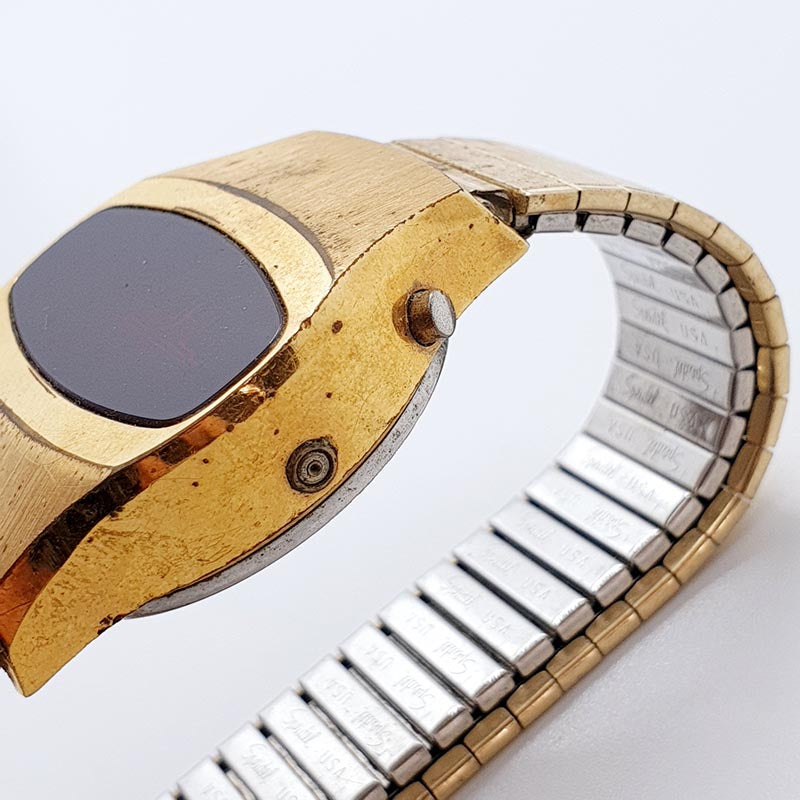 Rare Microstar USA Modele Depose Digital Watch for Parts & Repair ...