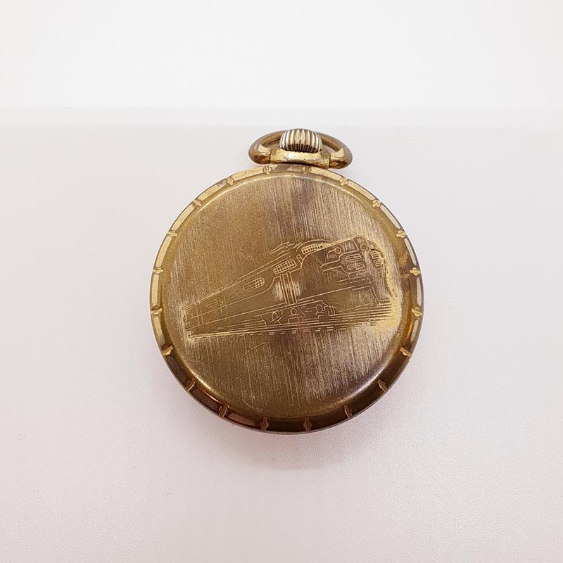 Clinton 17 Jewels Railroad Pocket Watch for Parts & Repair – Vintage Radar