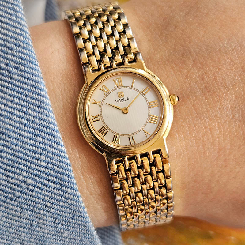 RARE Vintage Noblia by Citizen Quartz Watch for Ladies Gold-tone ...