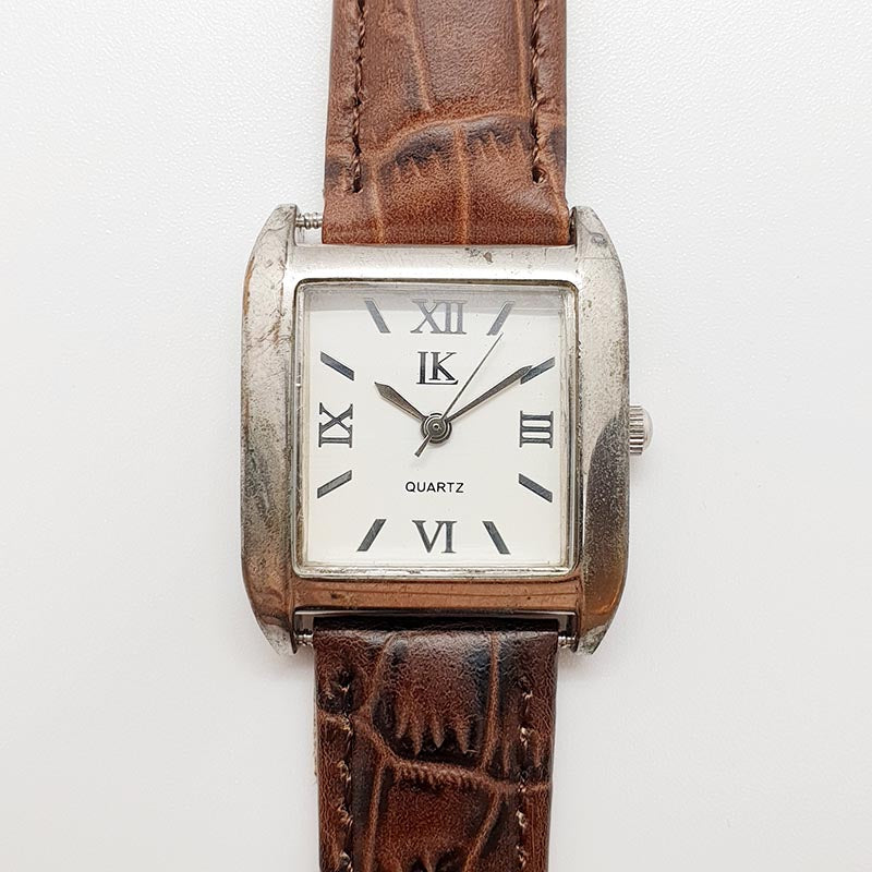 Square IK Quartz Watch for Women | Vintage Rectangular Watches ...