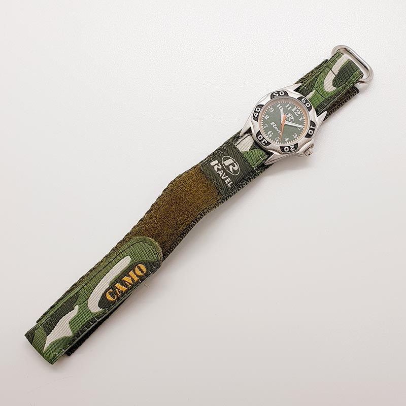 Small Military Ravel Green Dial Quartz Watch for Women – Vintage Radar