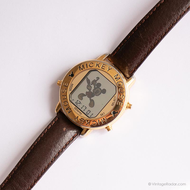 RARE Vintage 3D Musical Mickey Mouse Watch with Digital Display ...