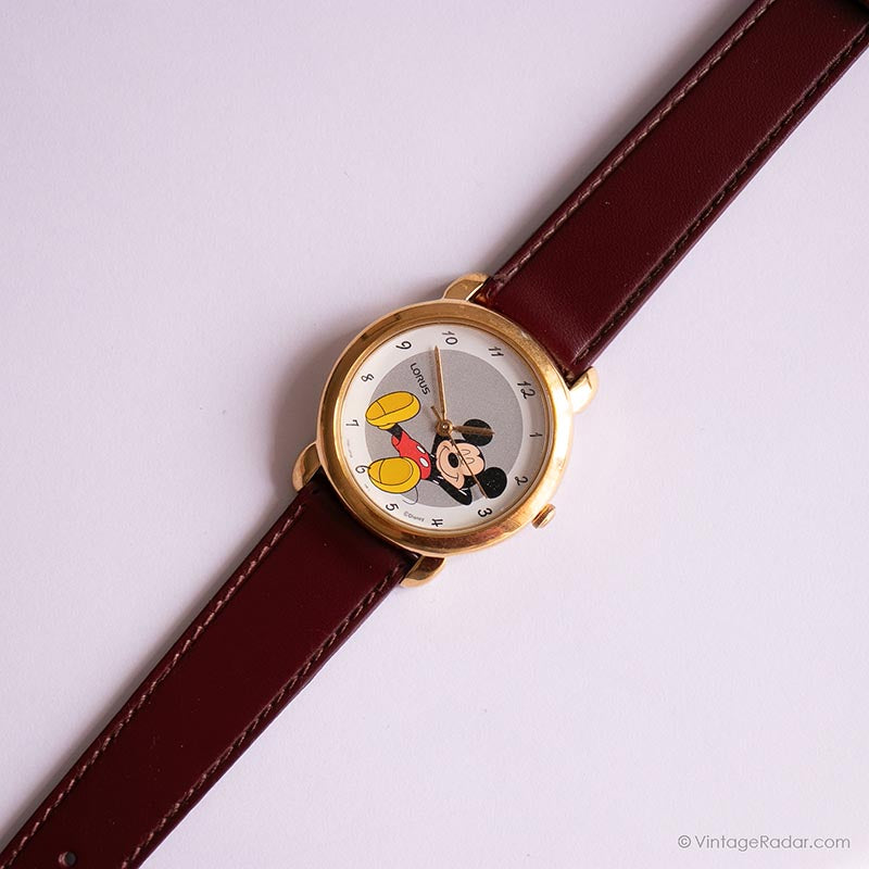 RARE Vintage Lorus Mickey Mouse Relaxing Watch | Lorus V501-6T90 R1 ...