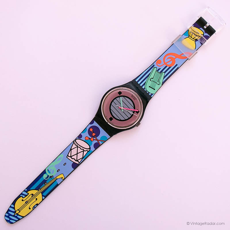 1988 Swatch GB120 COCONUT GROVE Watch | RARE Retro Swatch Gent Watch ...