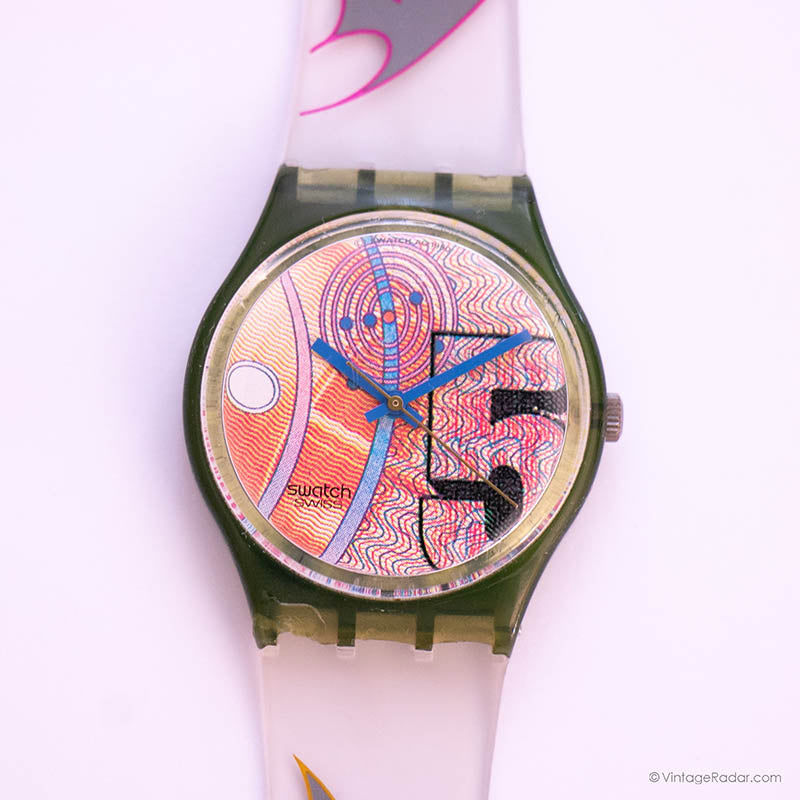 RARE Vintage Swatch GG110 FRANCO Watch | Retro Swatch Gent Watch ...