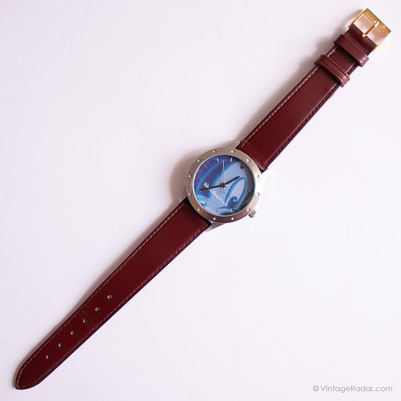 Vintage Walt Disney World Watch with Blue Dial | Mickey Mouse Watch ...