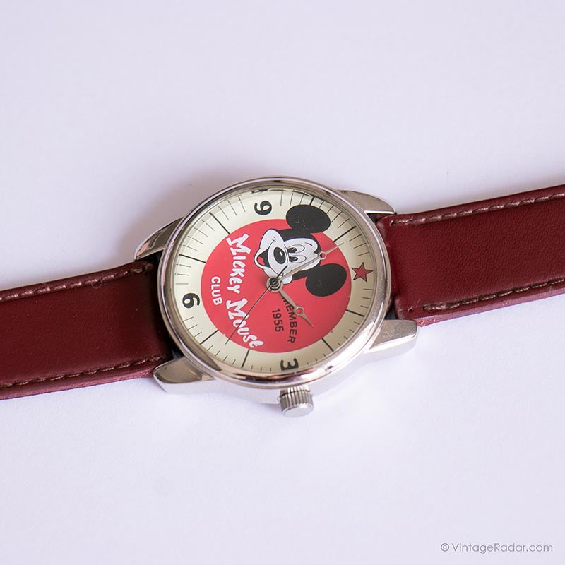 Vintage Mickey Mouse Club Watch | Special Edition Disney Quartz Watch ...