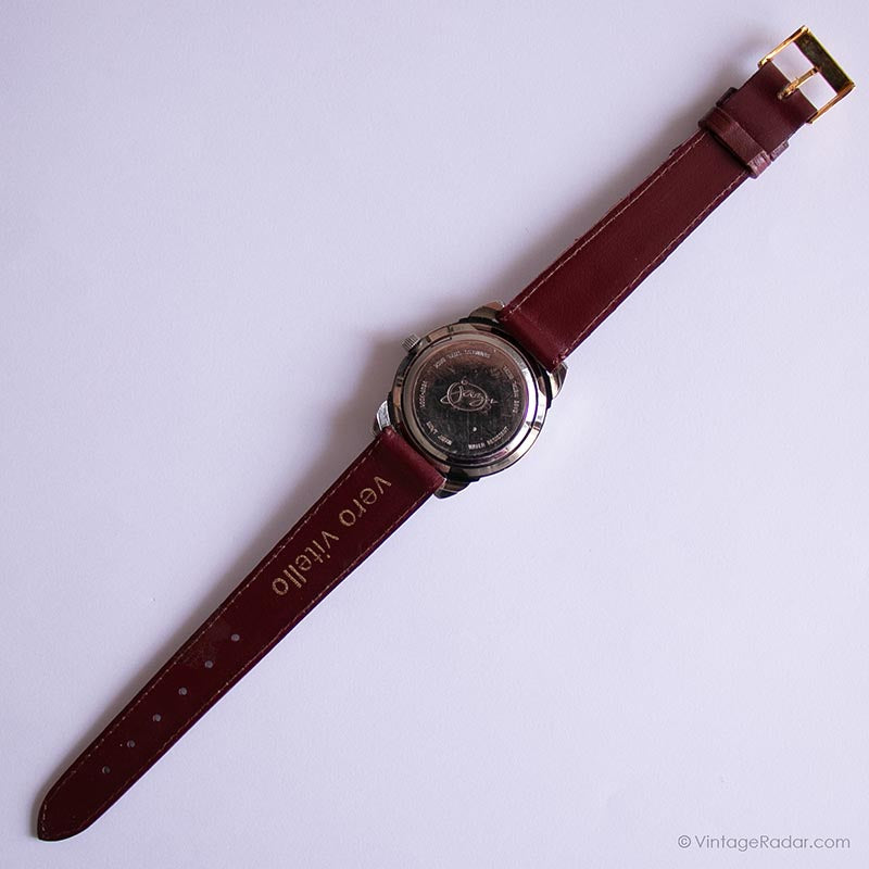 Vintage Mickey Mouse Watch With Yellow Dial Rare Jaz Disney Watch