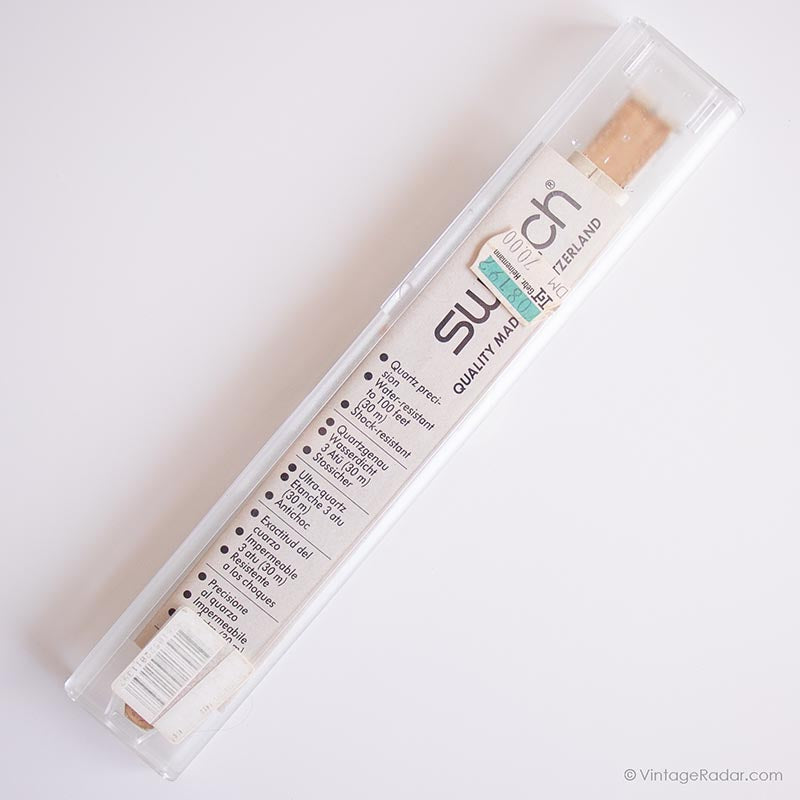 1993 Swatch GK150 COOL FRED Watch | Original Box and Papers Swatch ...