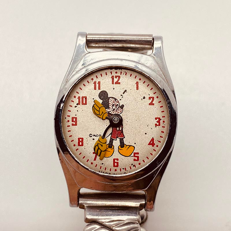 1950s US Time Mickey Mouse Watch for Parts & Repair - NOT WORKING ...