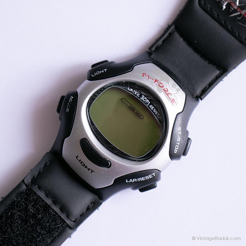 Vintage Digital Disney Watch | 90s Disney Sportswatch M-Force – Vintage ...