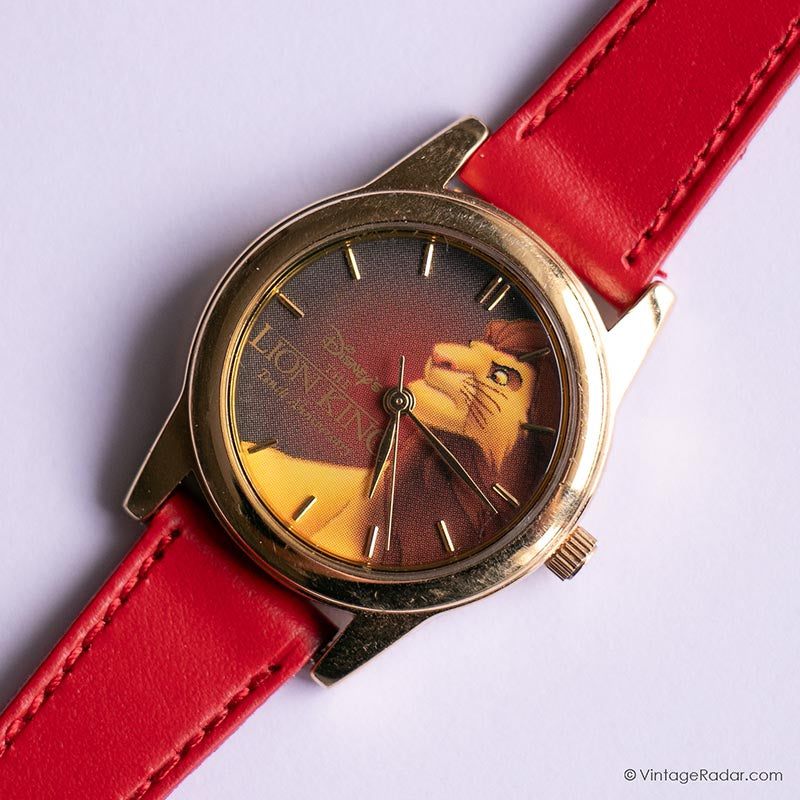 1990s Small Mufasa Lion King SII Marketing Seiko Disney Watch – Vintage ...