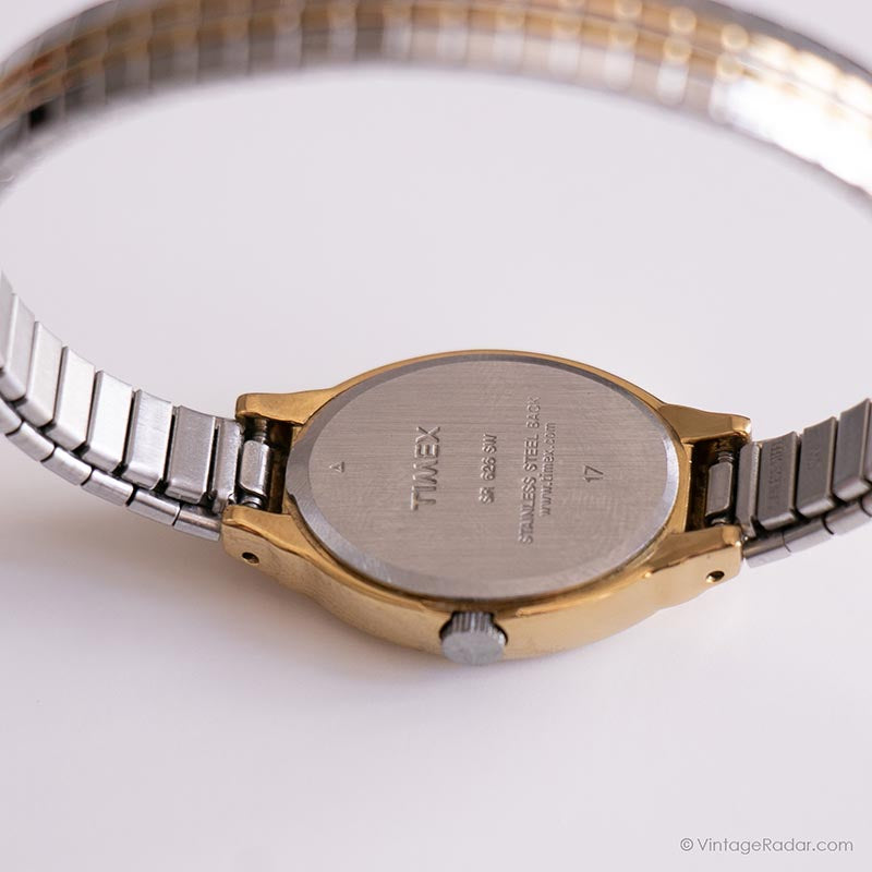 Vintage Timex Dress Watch for Ladies | Elegant Gold-tone Oval Watch ...