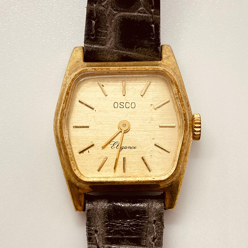 Osco Elegance Geometric Mechanical Watch for Parts & Repair – Vintage Radar