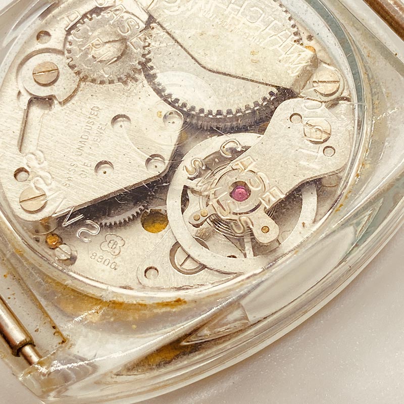Blue Dial Transparent Lucerne Swiss Made Watch for Parts & Repair ...