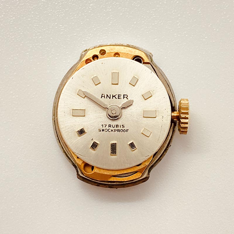 Anker 17 Rubis Zentra Movement German Watch for Parts & Repair ...
