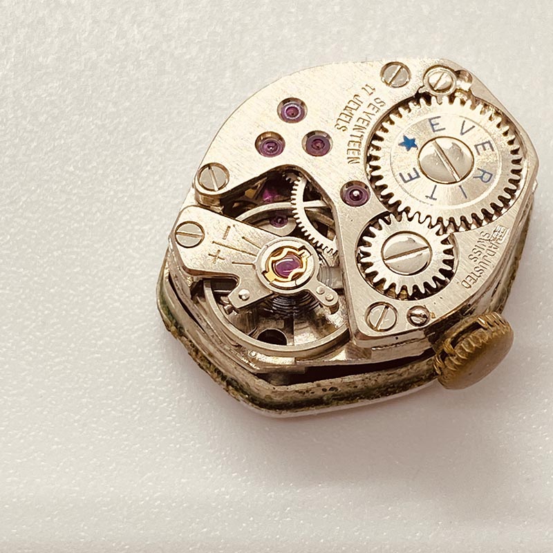 Everite Incabloc 17 Jewels Swiss Made Watch for Parts & Repair ...