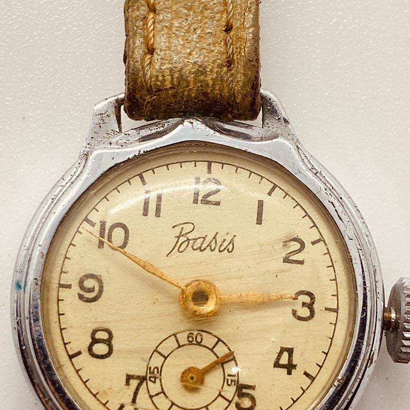 Art Deco Basis Swiss Made Trench Watch for Parts & Repair – Vintage Radar