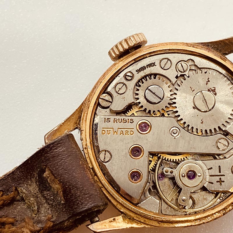 1960s Duward 15 Rubis Swiss Made Watch for Parts & Repair – Vintage Radar