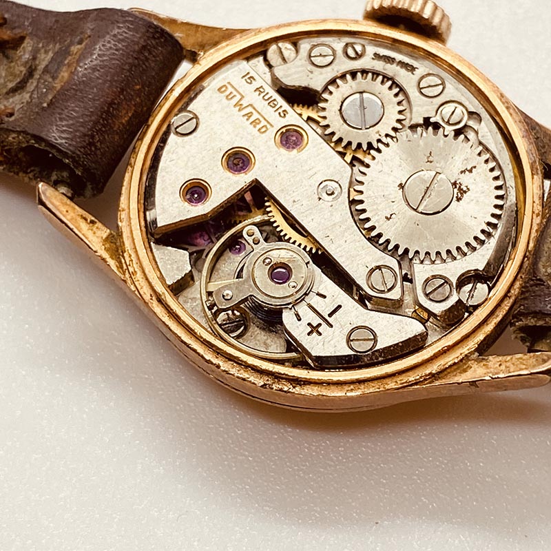 1960s Duward 15 Rubis Swiss Made Watch for Parts & Repair – Vintage Radar
