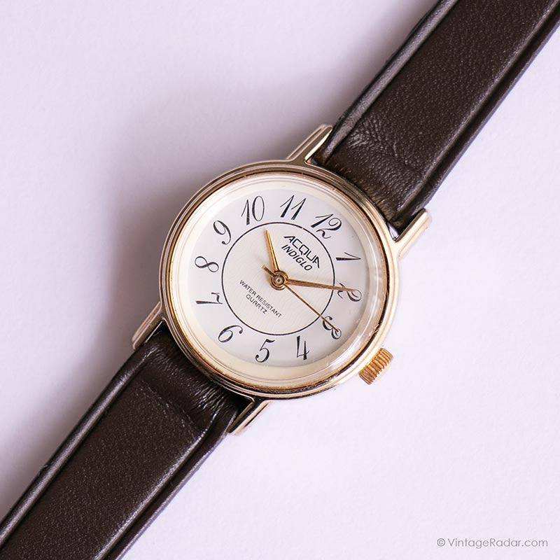 Vintage Acqua Indiglo by Timex Watch | Elegant Fashion Watch for Her ...