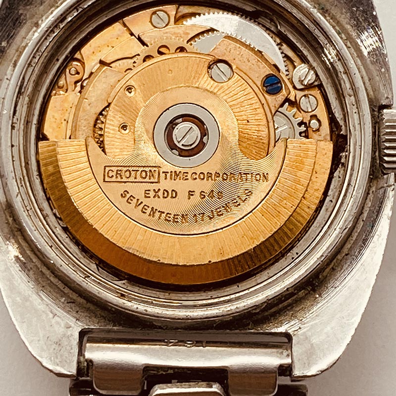 Croton Aquamatic 1878 Swiss Made 17 Jewels Watch for Parts & Repair ...
