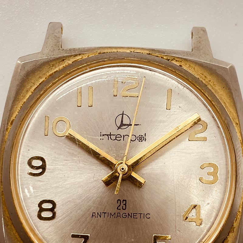 Interpol 23 Swiss Made Watch for Parts & Repair - NOT WORKING – Vintage ...