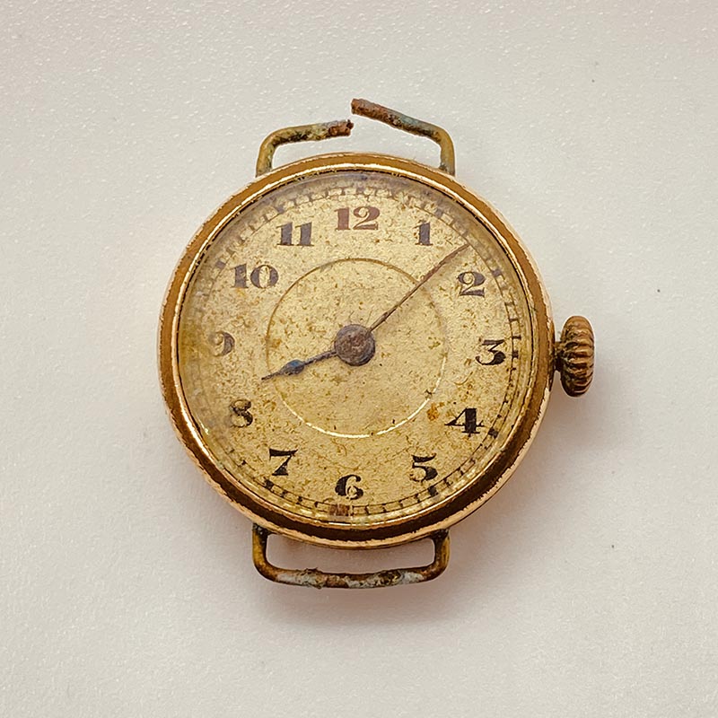 1930s Small Military Trench German Watch for Parts & Repair – Vintage Radar