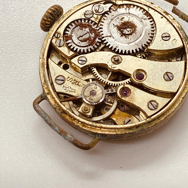 1930s Small Military Trench German Watch for Parts & Repair – Vintage Radar