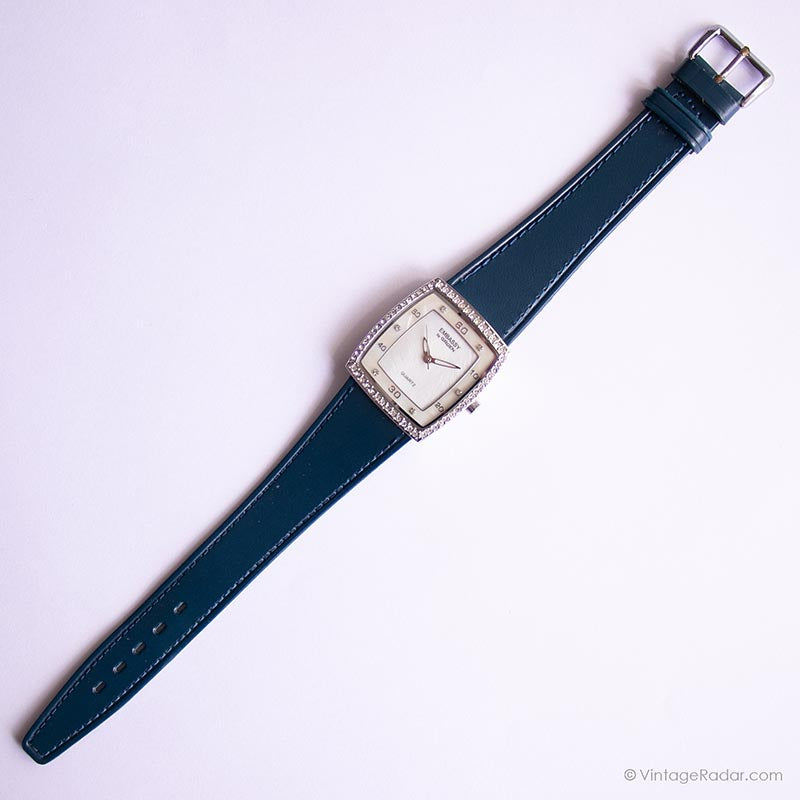 Vintage Embassy by Gruen Dress Watch | Elegant Rectangular Dial Watch ...