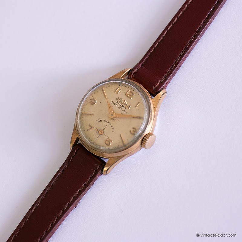 Dogma Prima Ancre 15 Rubis Mechanical Watch | Swiss-made Ladies Watch ...