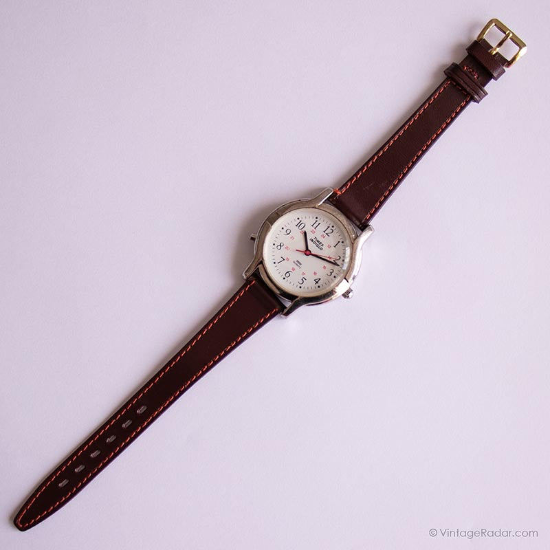 Vintage Timex Indiglo CR 1025 CELL Watch | Light-up 24H Dial Watch ...