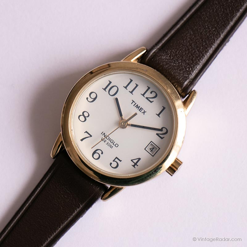 Vintage Timex CR1216 CELL WR30M R2 Watch | Analog White Dial Watch ...