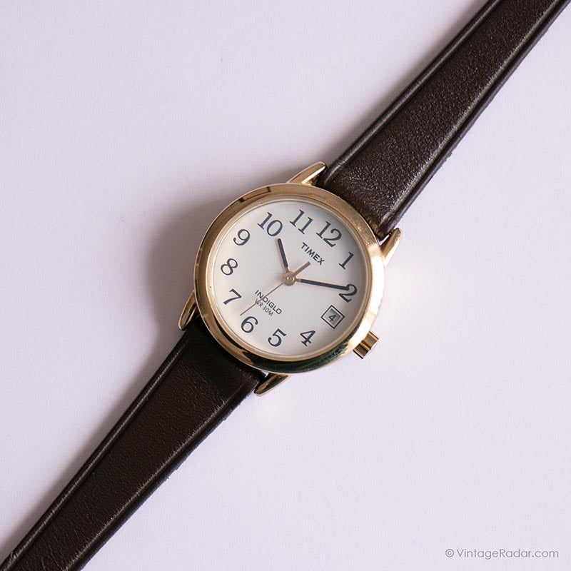 Vintage Timex CR1216 CELL WR30M R2 Watch | Analog White Dial Watch ...