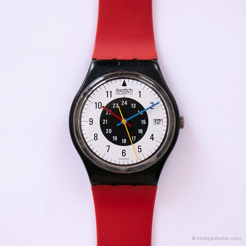 1984 Swatch CHRONO TECH GB403 Watch | RARE 80s Collectible Swatch ...