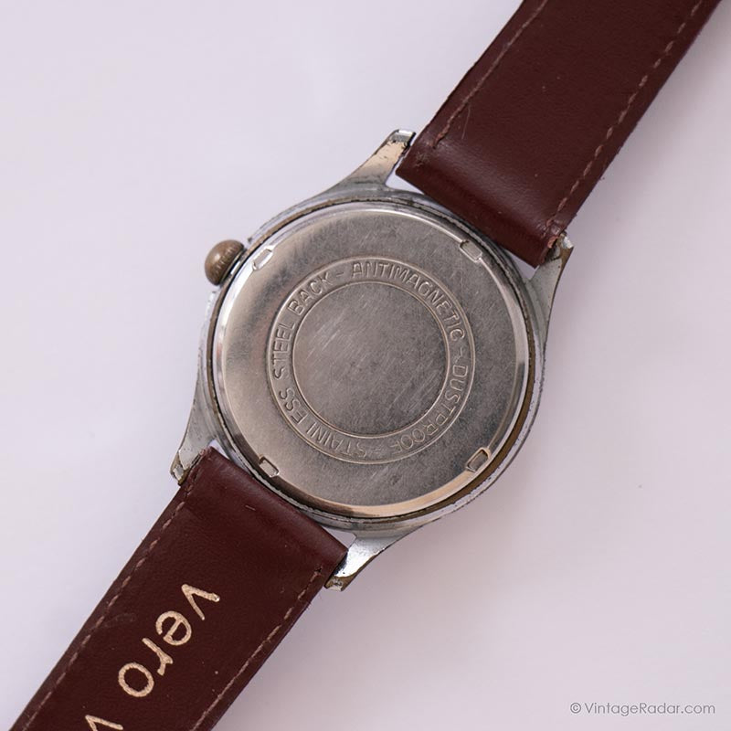 Vintage 1960s Silver-tone Duke Mechanical Antichoc Watch for Men ...