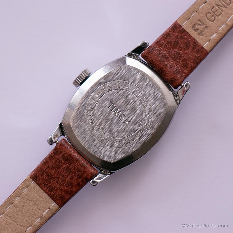 Classic Small Mechanical Timex Watch | Silver-tone Minimalist Timex ...