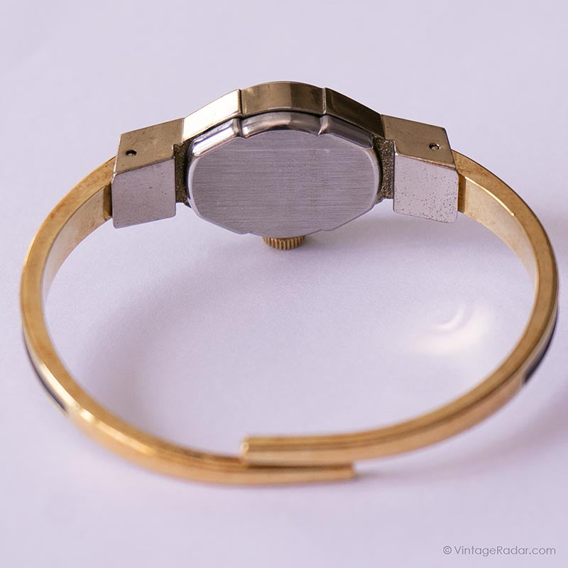 Lady Nelson Swiss-made Ladies Watch | Vintage Floral Gold-tone Watch ...
