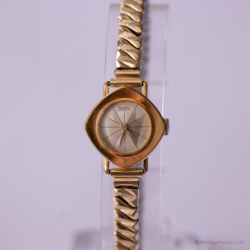 Rare ZentRa Gold Plated Mechanical Watch | Best Watches For Women ...