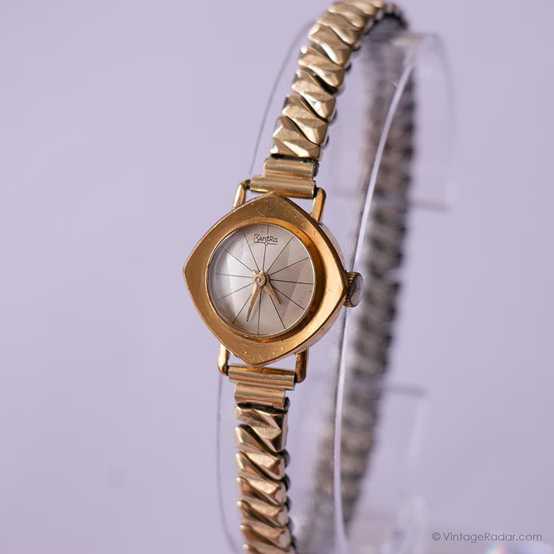 Rare ZentRa Gold Plated Mechanical Watch | Best Watches For Women ...
