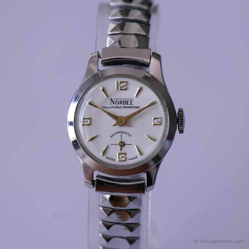 Norbee Electronically Timed Mechanical Watch | Vintage Swiss Watches ...