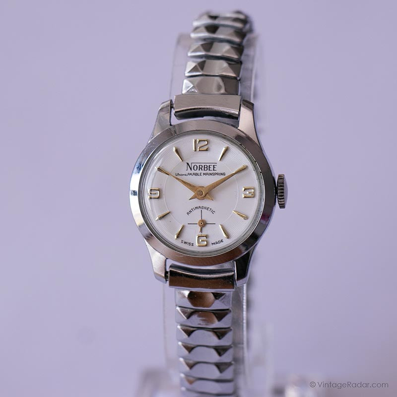 Norbee Electronically Timed Mechanical Watch | Vintage Swiss Watches ...
